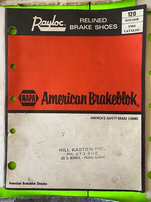 Rayloc Brake catalogue; Page 1 to 30. 1966. Item: 17281 | eBay