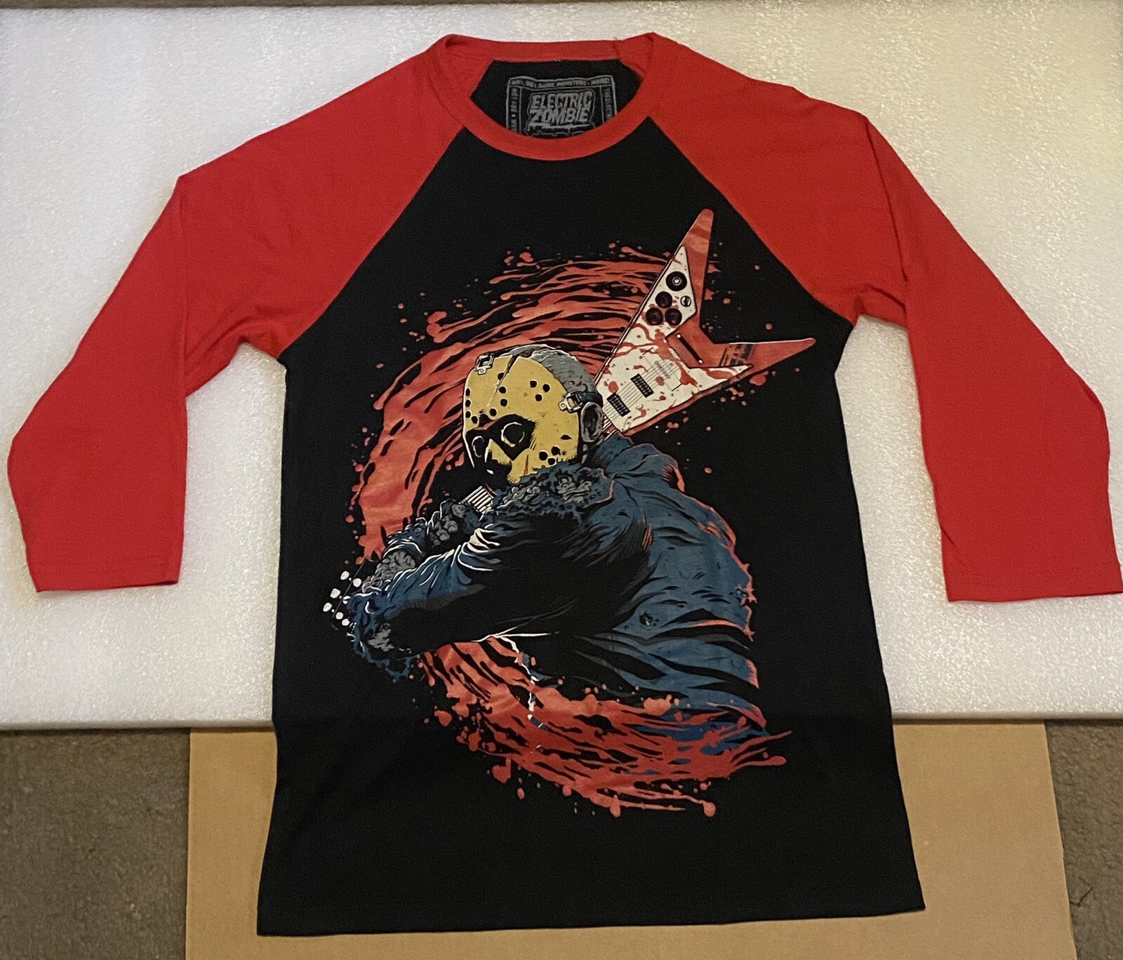 Electric Zombie Friday the 13th Jason Voorhees Fitted… - Gem