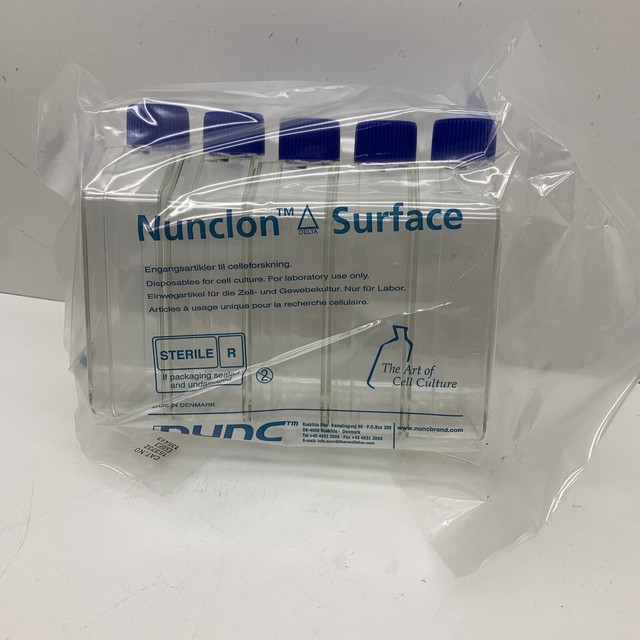 1x 20 Thermo Scientific Nunc 136196 Nunclon Cell Culture Flask 25cm2 SI ...