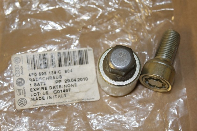 Genuine Audi Wheel Bolt 4f0698139c 804 for sale online | eBay