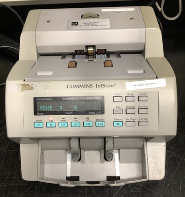 Bill & Cash Counting - Cummins Jetscan 4062 Currency