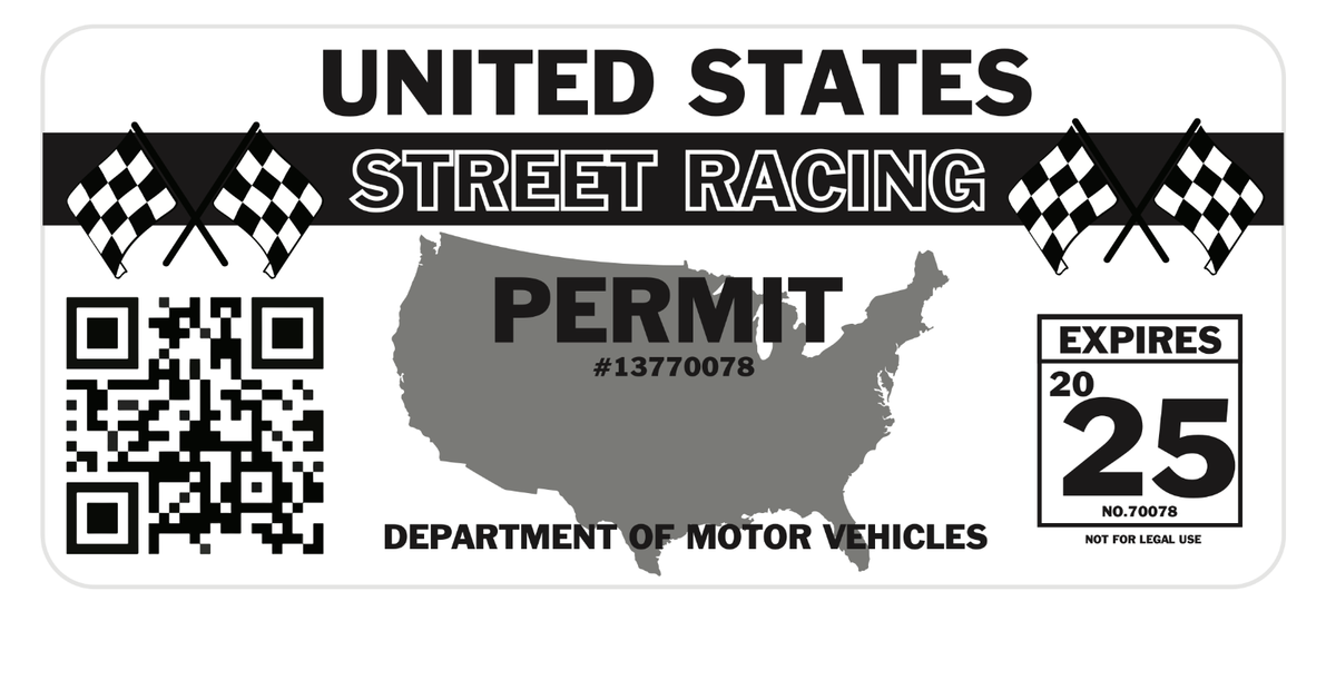 Street Racing Permit