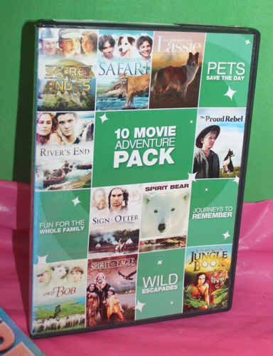 10 Movie Adventure Pack DVD Movie | eBay