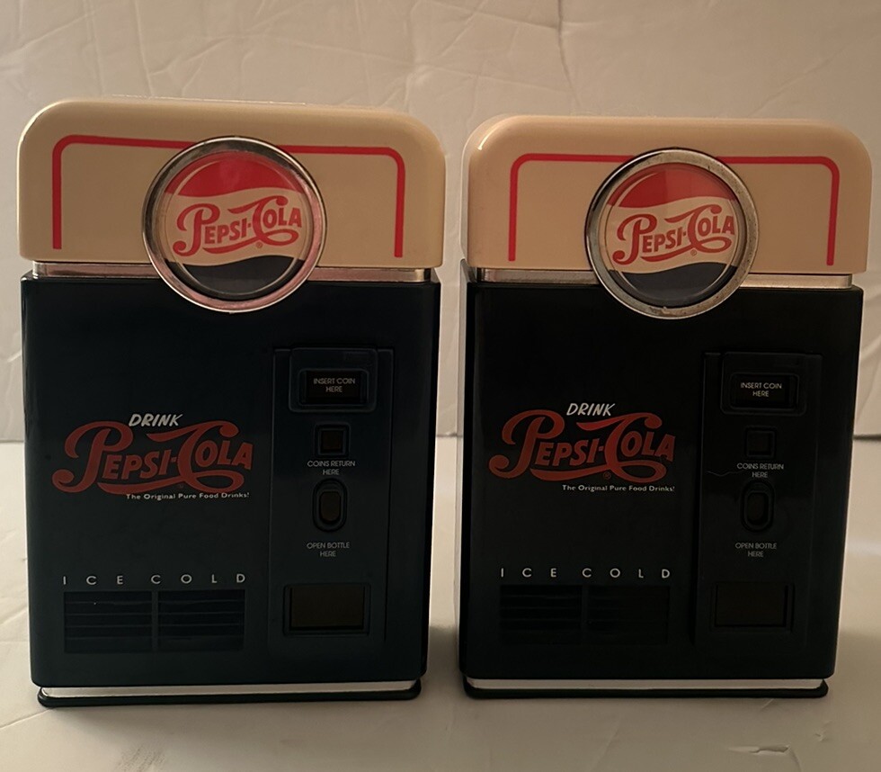 Vtg Pepsi-Cola Coin Sorter Machine Bank PepsiCo for Paper Coin Rolls ...