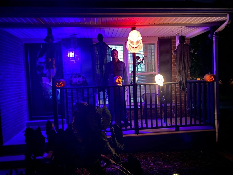 Horror Cardboard Cutout,Life Size Cardboard Standing,Halloween Indoor ...