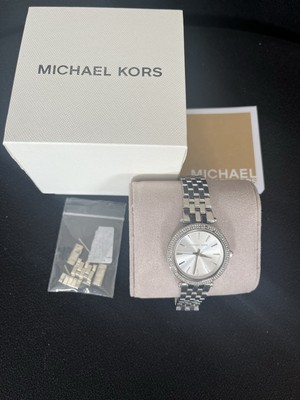 Michael Kors Darci Womens Watch MK3429 Silver - New Battery | eBay UK