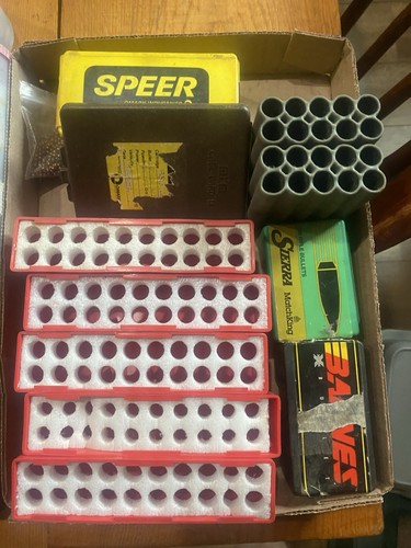 Reloading Block Tray, Multiple Calibers Trays 45 & 50 Caliber Wads Lot ...