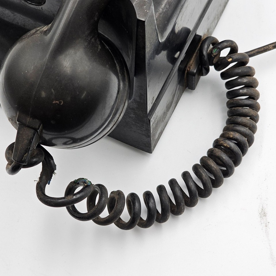 Vintage PMG 300 Series Bakelite Rotary Telephone (Untested, As Is) (C4 ...