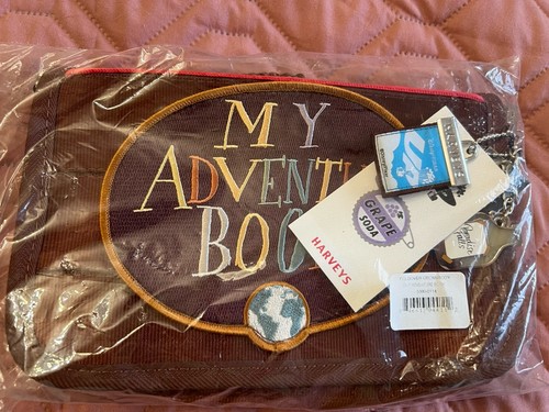 HARVEY’S SEATBELT BAG PURSE CROSSBODY MY ADVENTURE BOOK PIXAR DISNEY UP ...