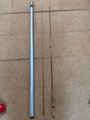 Bamboo Fly Rod 8ft 4pc Used No Damage with Rod Case (damaged sponge) | eBay