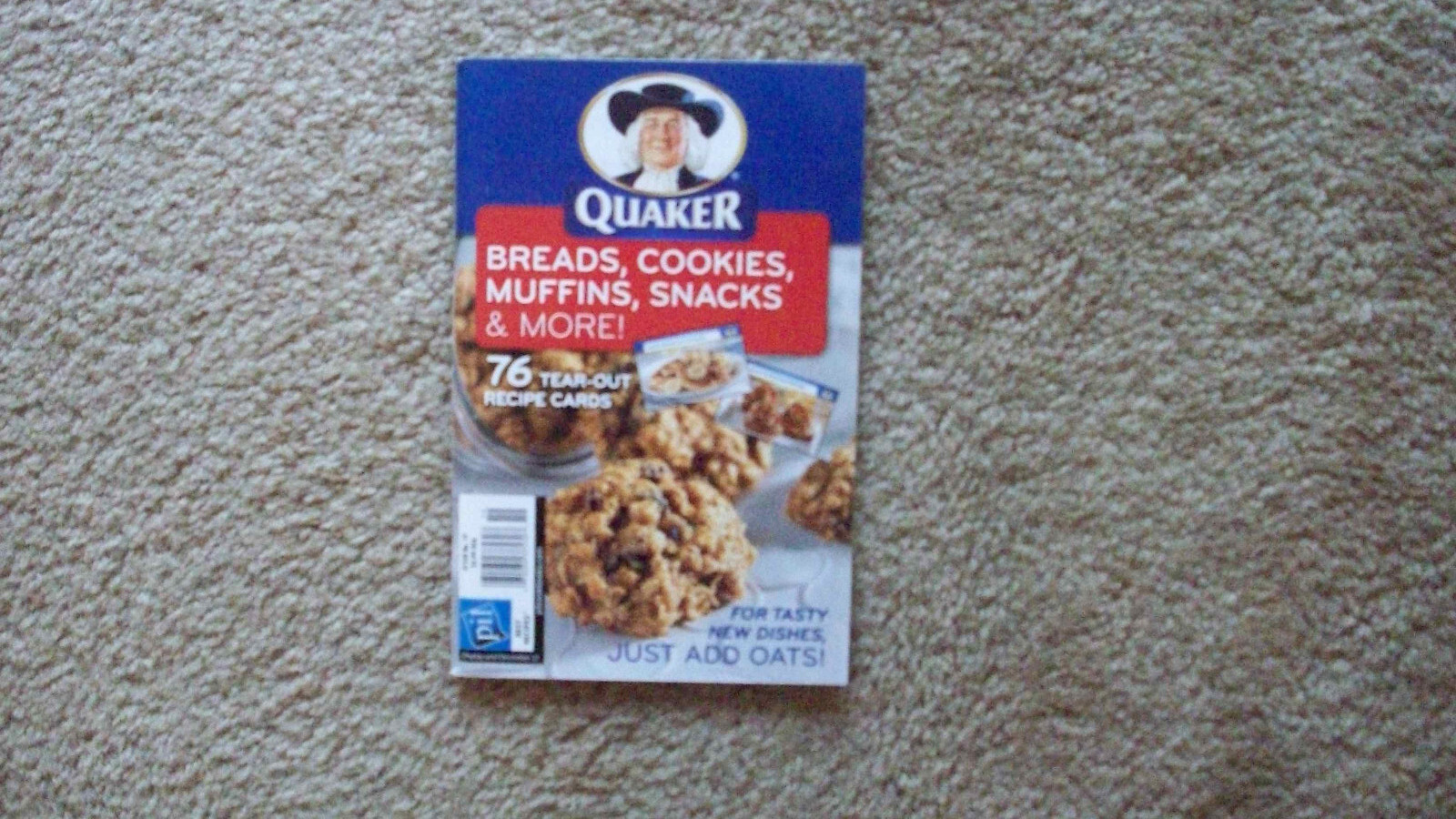 Quaker Breads, Cookies, Muffins, Snacks and More Cook Booklet, 2009 w ...