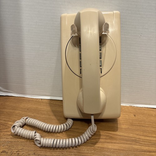 Vintage Bell System Western Electric Push Button Wall Phone Heavy Duty ...