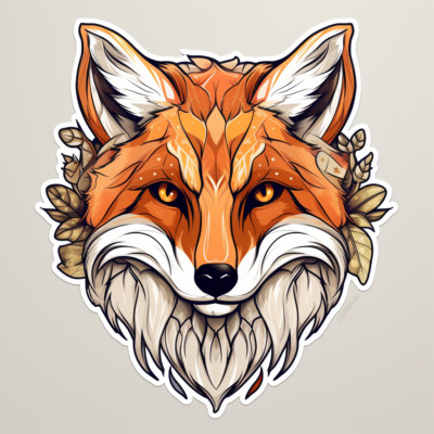 Autoaufkleber Sticker Fuchs Aufkleber 9X9 cm | eBay.de