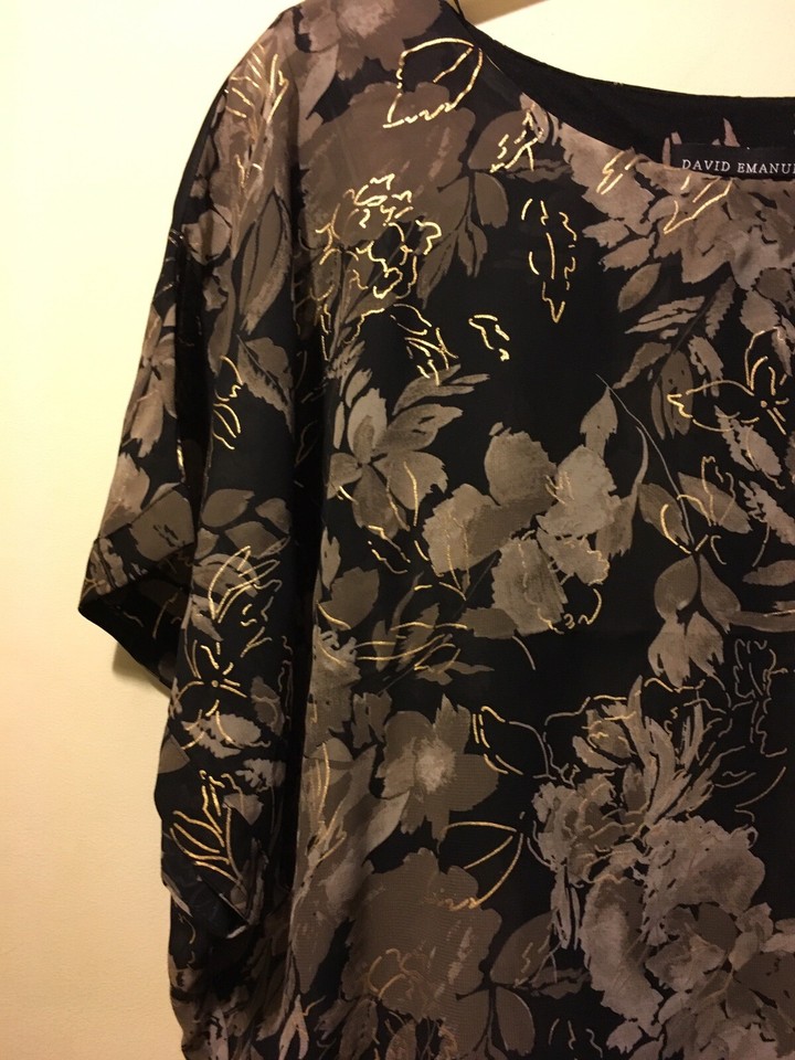 David Emmanuel Top 10 Gold Black | eBay UK