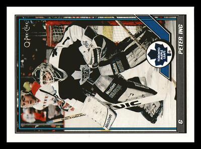 1991-92 O-Pee-Chee Peter Ing #145 Toronto Maple Leafs Mint | eBay