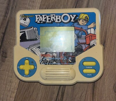 Vintage Original 1988 Tiger Electronics Paperboy Handheld Game Tested ...