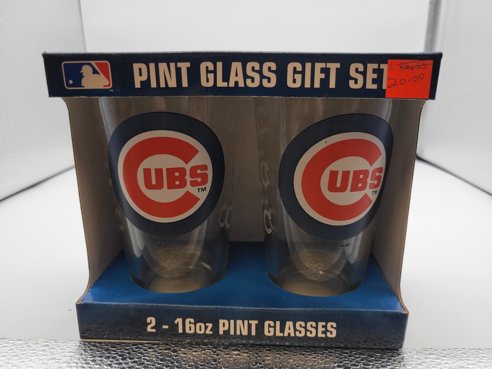 Chicago Cubs 2 X Pint Glass Set Cup Mug 16oz Gift Set | eBay