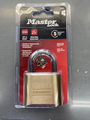 Master Lock 175D Combination Padlock 642125295550| eBay