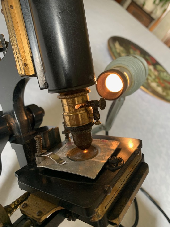 Antique Watson Edinburgh H - Reflected Light Metallurgical Microscope ...