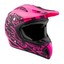 Matte Pink Adult Motocross Helmet Combo Gloves Goggles DOT Women Men ...
