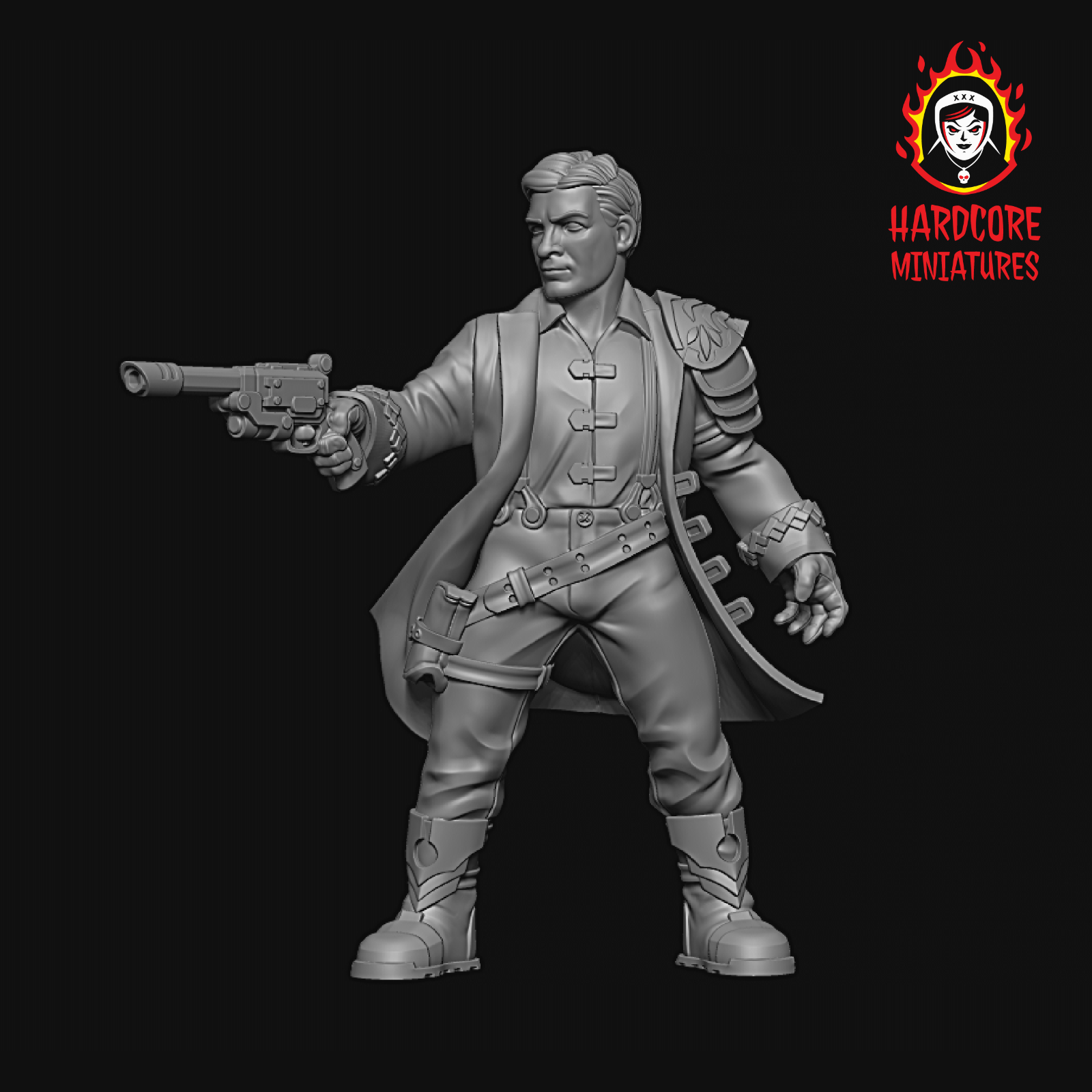 Rogue Trader Captain - Hardcore Miniatures rogue trader Mal Firefly | eBay