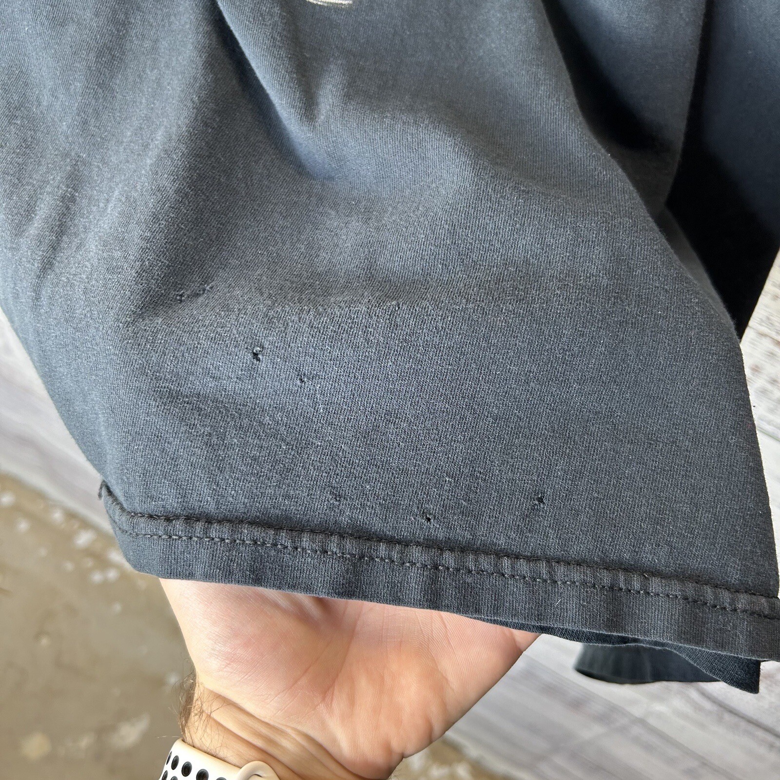 Vintage Y2K Smith & Wesson Gun Revolver Big Graphic P… - Gem