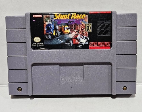 Stunt Race FX Super Nintendo SNES 1994 | eBay