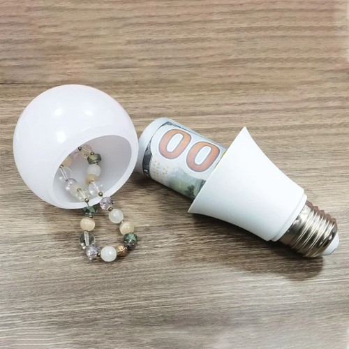 Diversion Light Bulb Money Storage Tanks Plastic Hidden Storage Small ...
