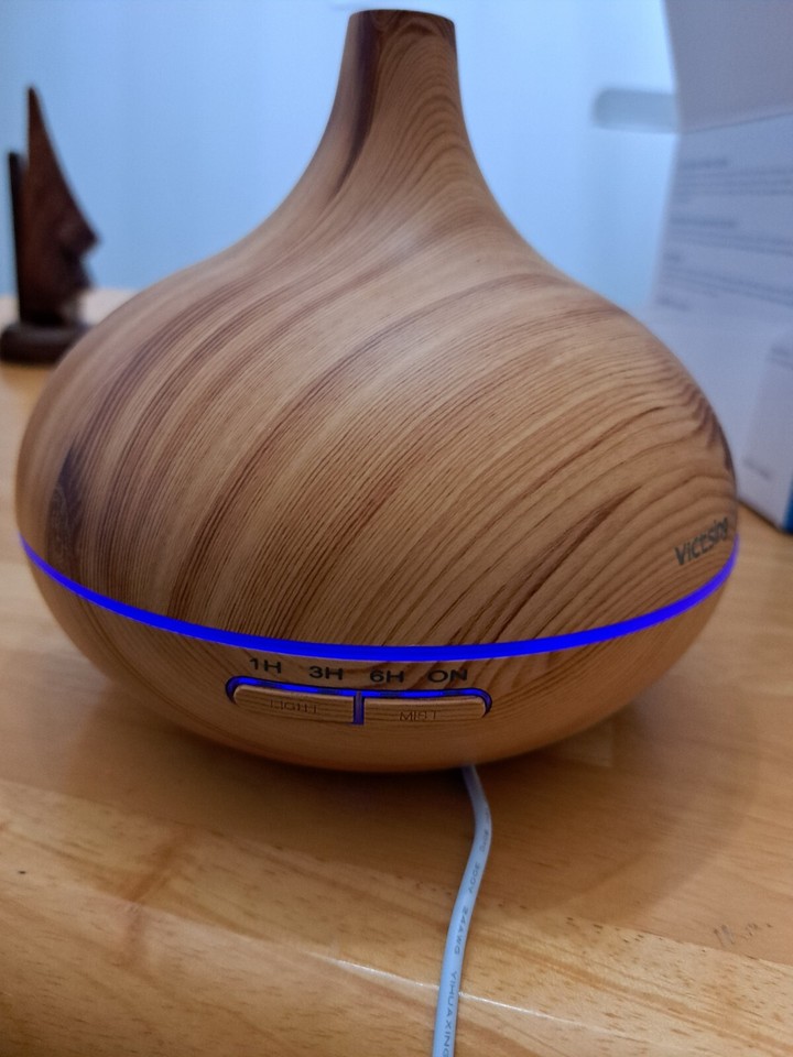 Victsing Ultrasonic Oil Diffuser & Art Naturals Essential Oils (6 ...