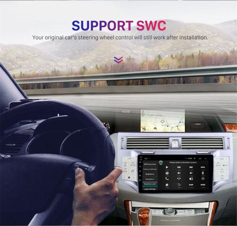 9 Inch Car For 2006-2010 Toyota Avalon Android 10.0 Stereo Radio GPS ...