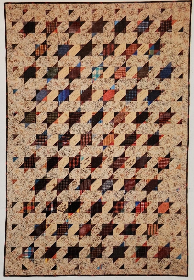 "Slanted STARS" Quilt Pattern from 2005 Magazine Easy | eBay