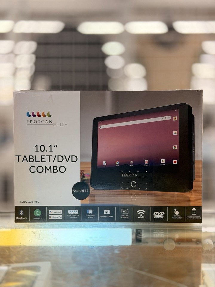 Brand New Proscan Elite 10.1” Android 12 Tablet DVD Combo WiFi ...