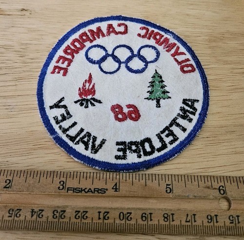 Vintage 1968 Olympic Camporee Antelope Valley Boy Scouts America BSA ...