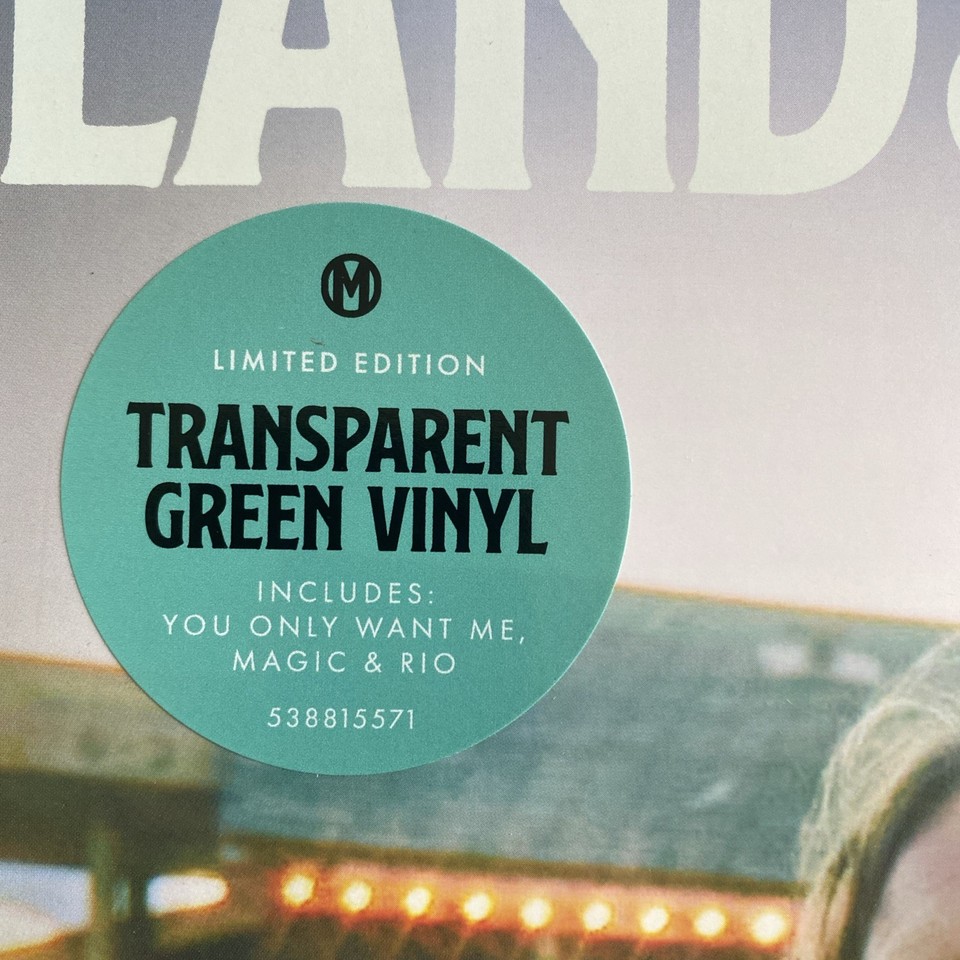 Mark Owen - Land Of Dreams. Transparent Green Vinyl 12" LP Album NEW ...