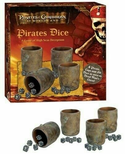 Disney Pirates of the Caribbean Pirates Dice: A Game of High Seas ...