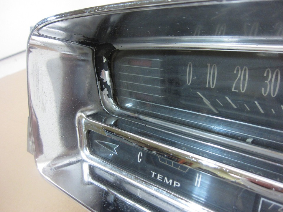 1959 Cadillac Deville Fleetwood El Dorado Speedo Gage cluster | eBay