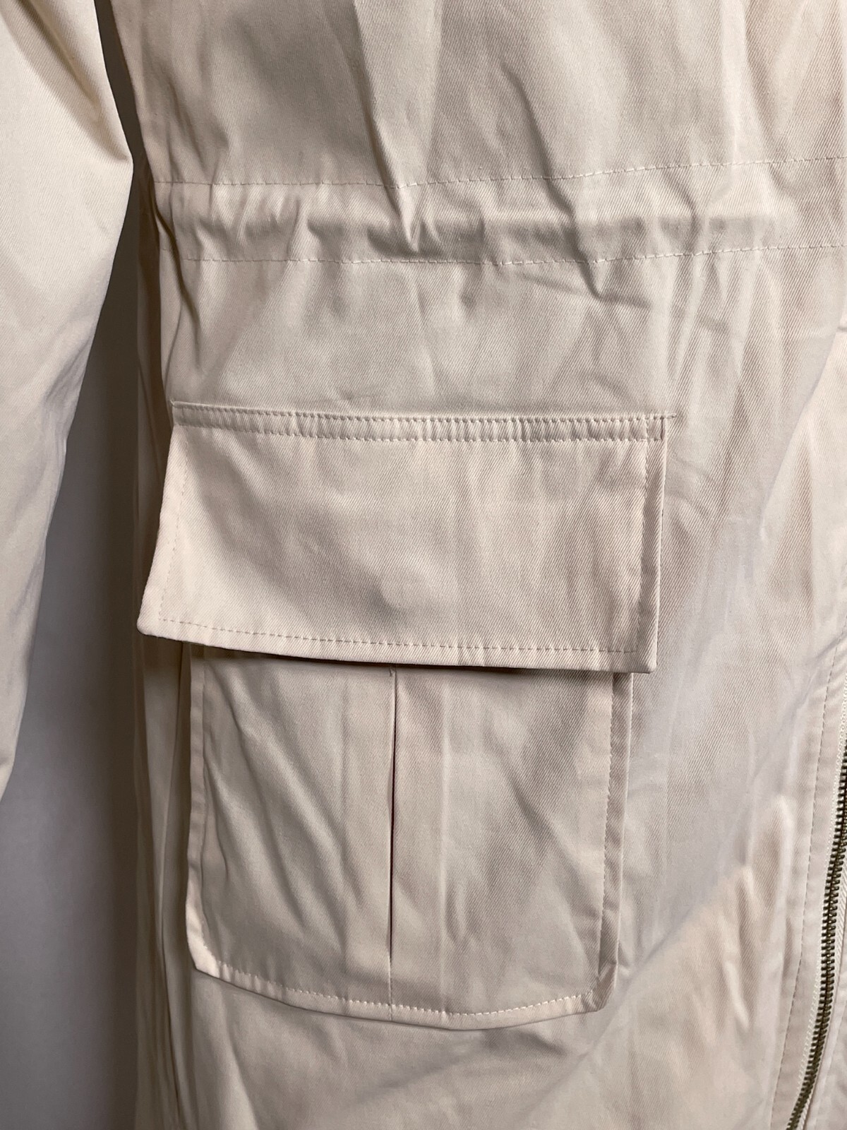 LIV Outdoor Beige Long Sleeve Wind & Water Resistant Jacket Men's ...