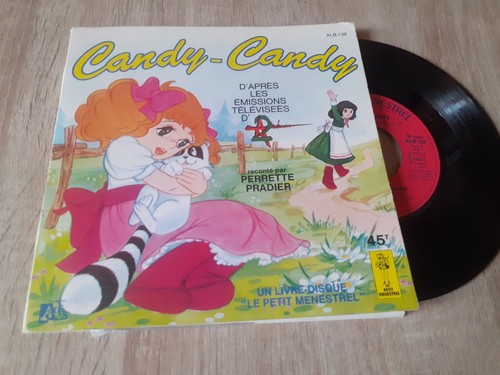 VINYLE 45 TOURS BOOK Perrette Pradier – Candy-Candy / 1978 | eBay