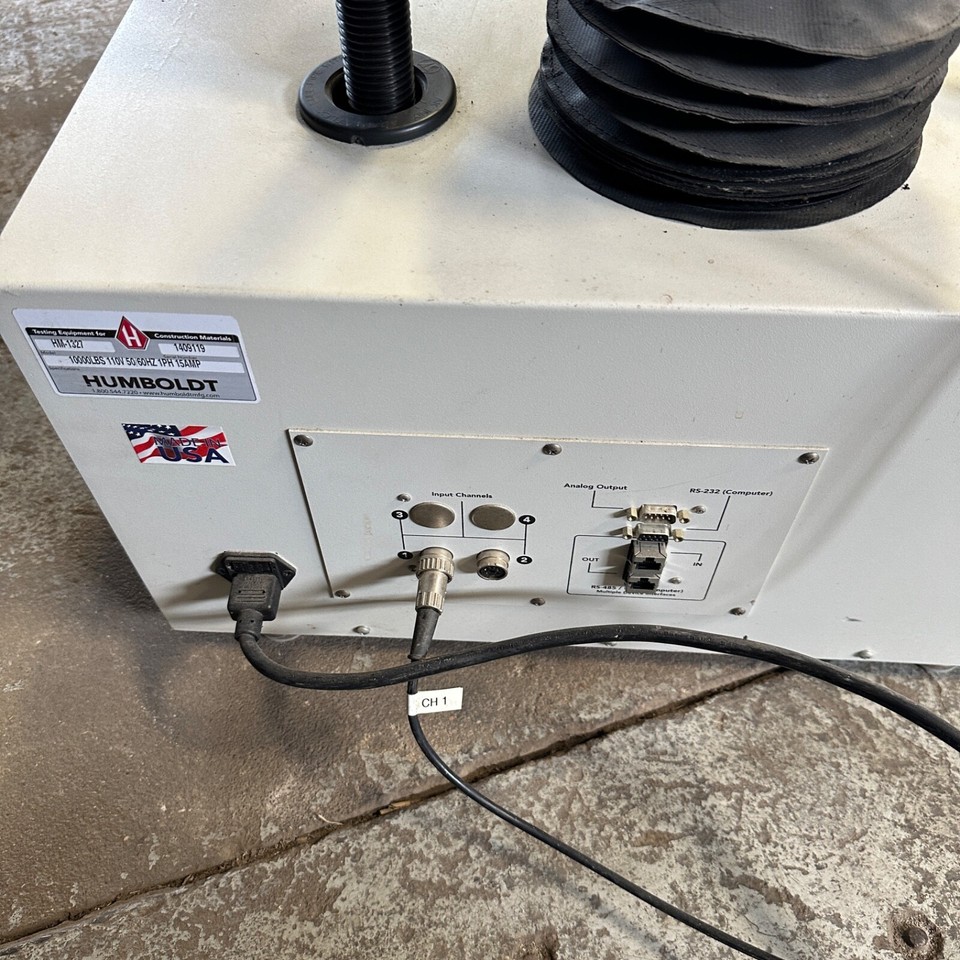 Humboldt HM-1327 Marshall Loader | Asphalt Soil Tester Compressor TSR ...