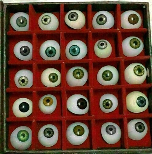 25 Artifical Eyes Mix Color Human Prosthetics Ophthalmology | eBay
