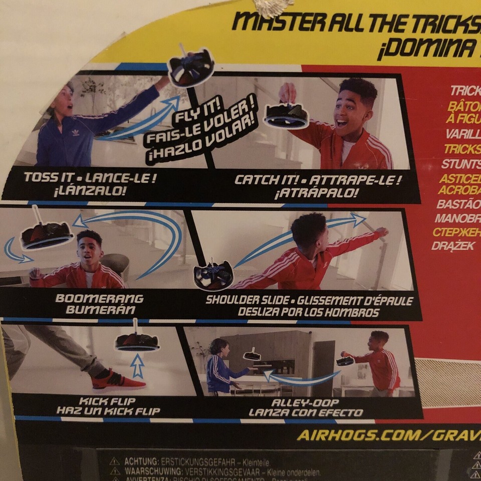 Air Hogs Gravitor Gravity-Defying Trick Toy Hover Drone, Ages 4+ | eBay