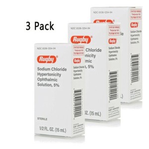 Generic Muro 128 Sodium Chloride 5% Ophthalmic Solution Eye Drops 15mL ...
