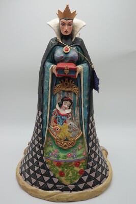 (2) JIM SHORE DISNEY TRADITIONS 2005 "WICKED" EVIL QUEEN & OLD HAG ...