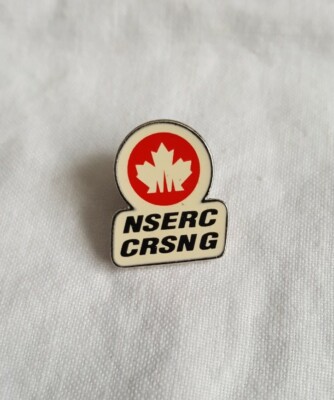 NSERC Natural Sciences Engineering Research Council Canada Lapel pin ...