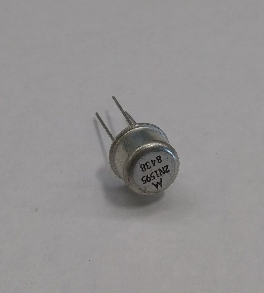 MOTOROLA 2N1595 TRANSISTOR SILICON CONTROLLED RECTIFIER 50V 1.6A TO-5 ...
