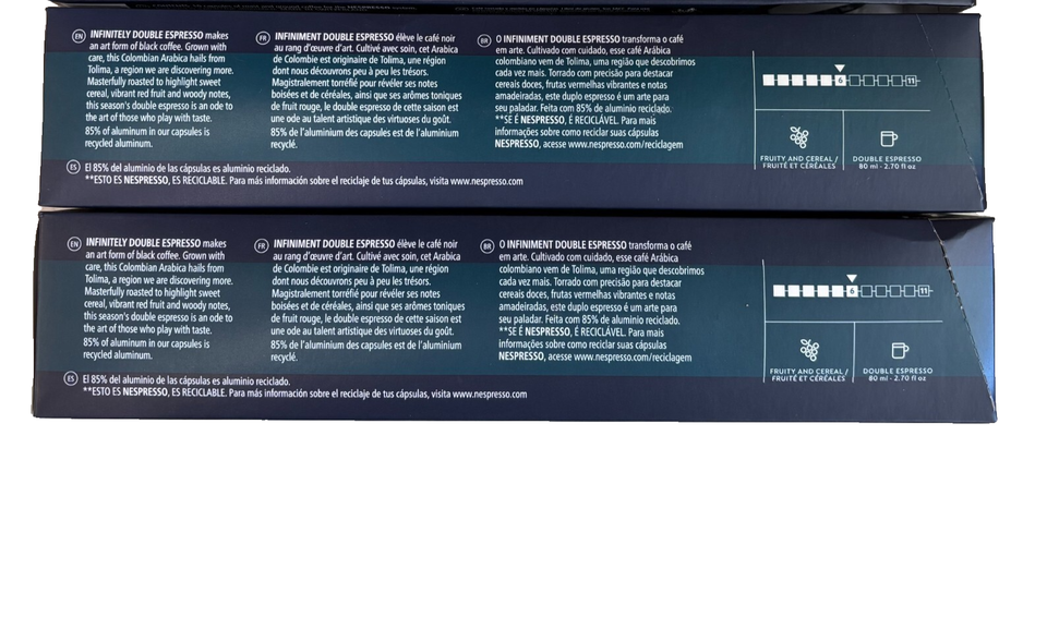 Nespresso Vertuo Pierre Hermes Infinitely Double Espresso Pods, 20ct ...
