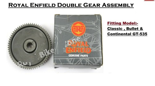 Royal Enfield "Double Gear Assembly" Classic / Bullet & Continental GT ...