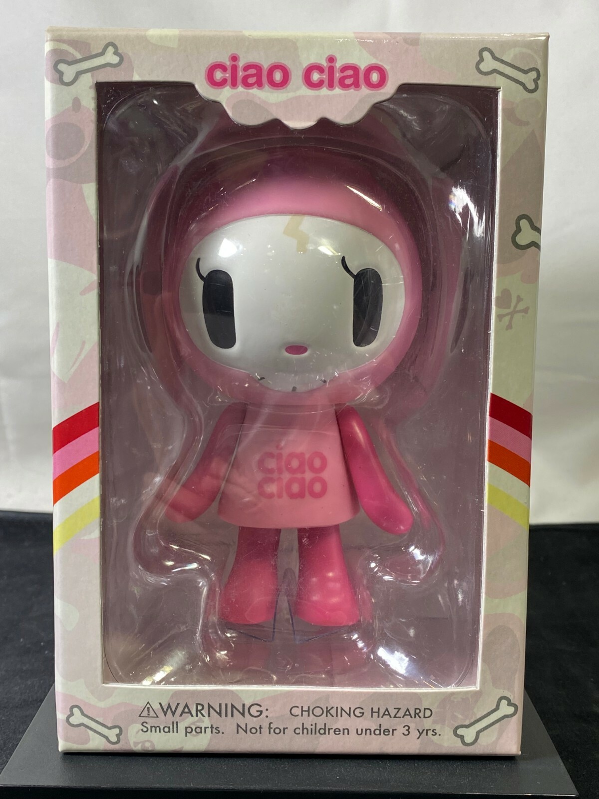 Tokidoki Pink Ciao Ciao 4.5" Collectible Vinyl Figure | eBay