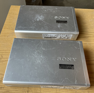 Lot of 2 Sony DRX-830UL-T DVD/CD ReWritable Dual RW Drive With all the ...