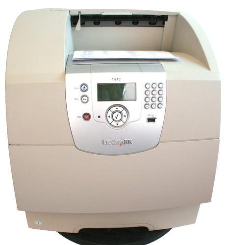 Lexmark T642n printer. Fuser and rollers replaced, cleaned, excellent ...